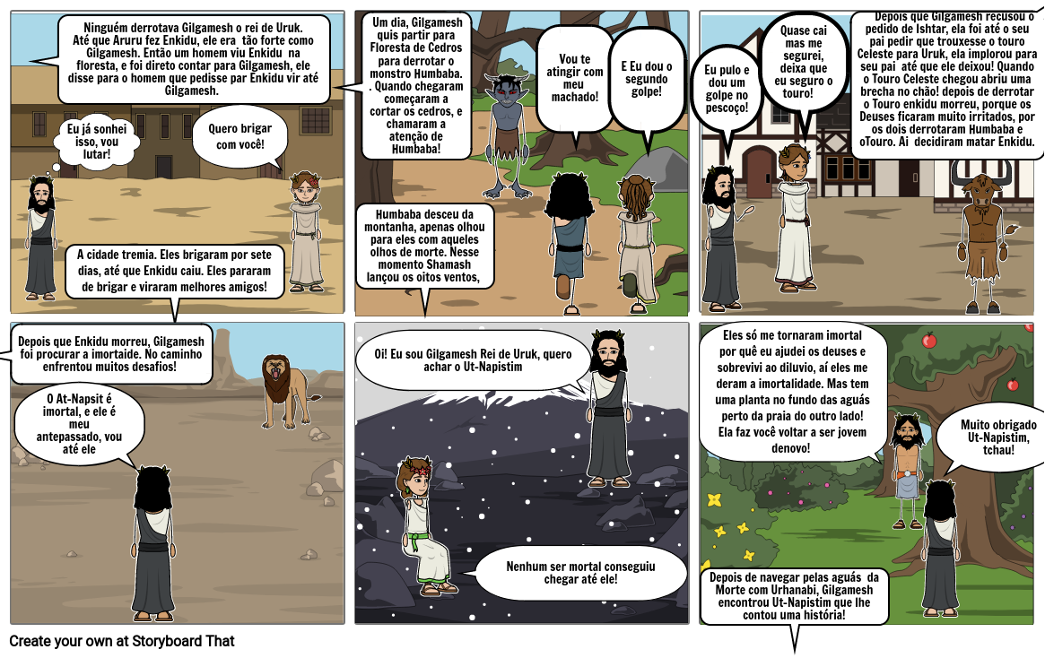 gilgamesh Storyboard por imews