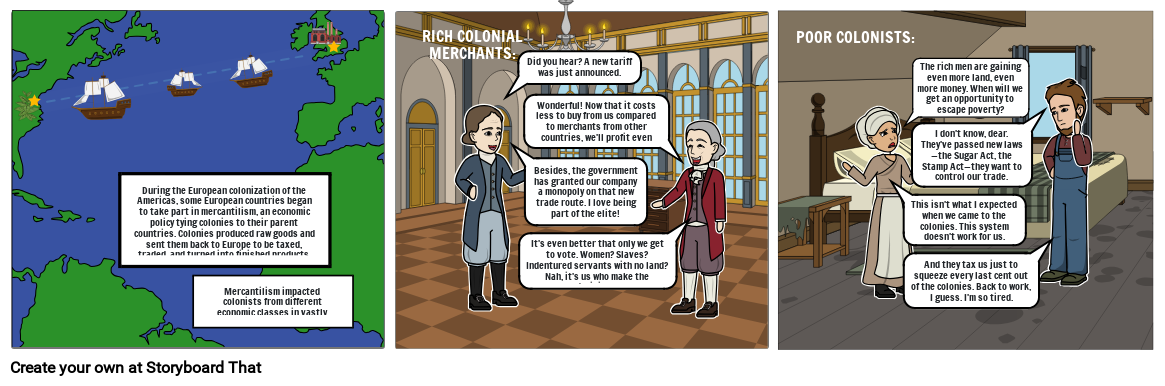 Mercantilism 1 Storyboard by isaachharder