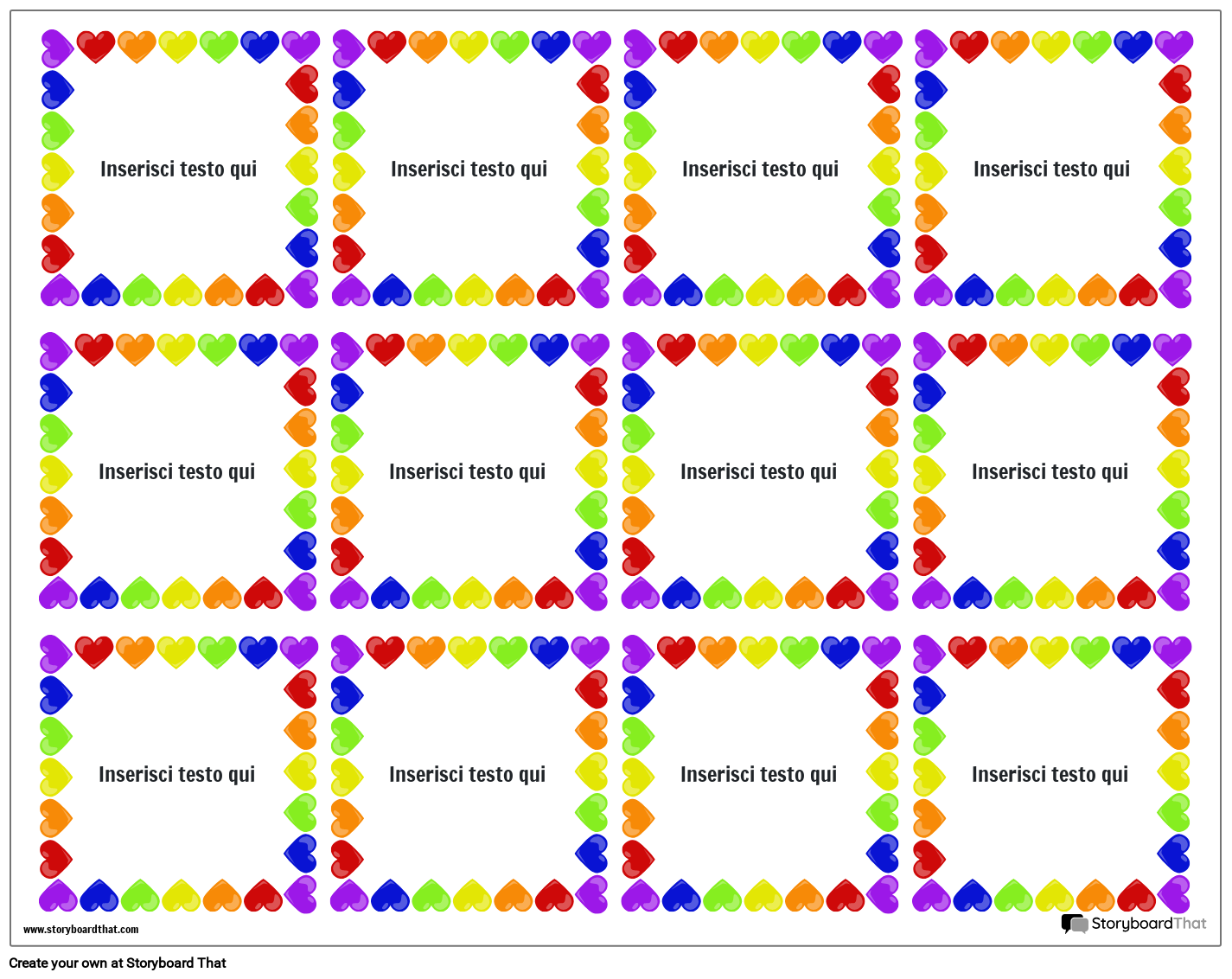 Etichette 12 Storyboard per it-examples