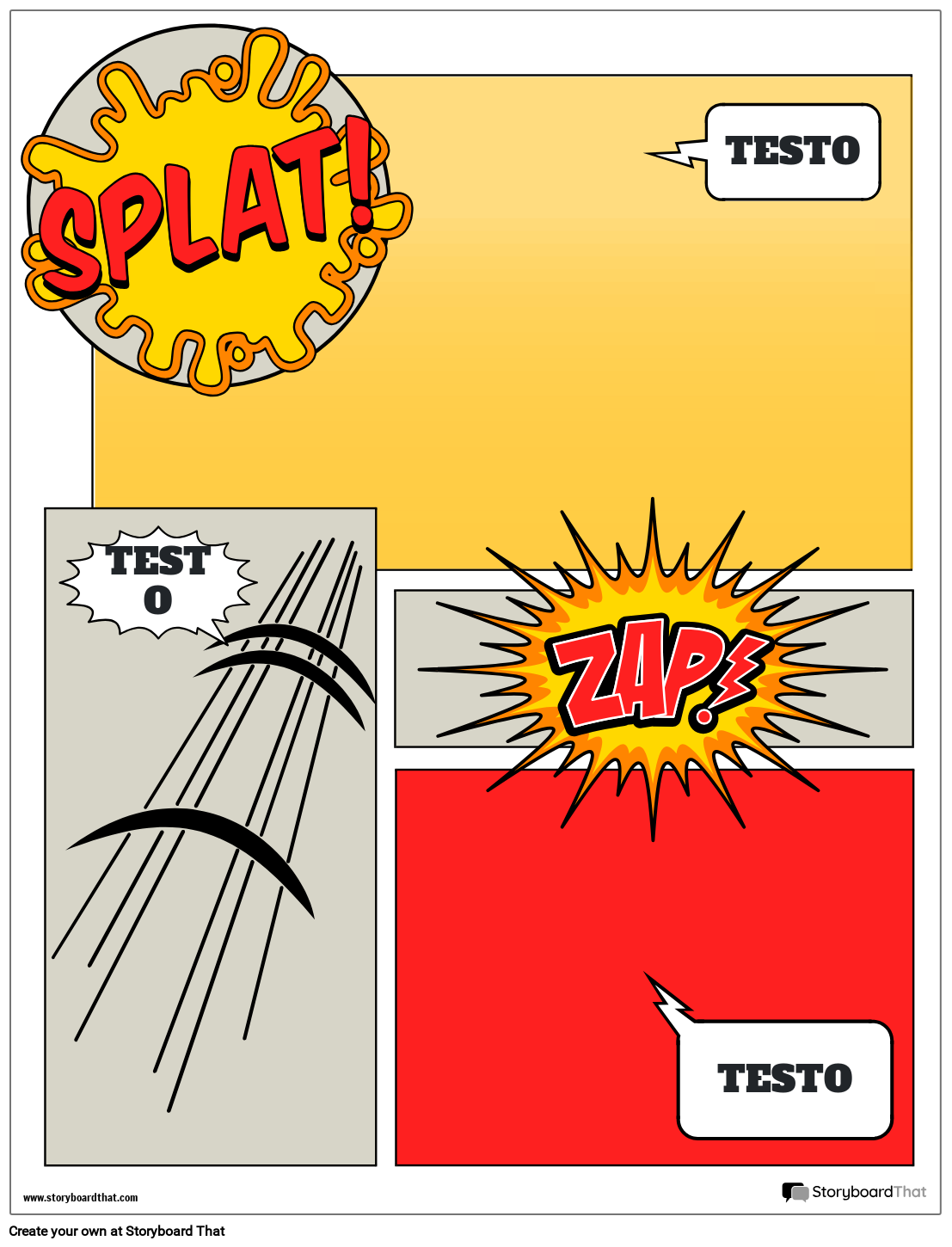 Fumetto Pagina 7 Storyboard By It examples
