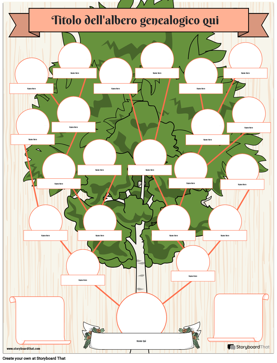 Albero Genealogico Con Fratelli
