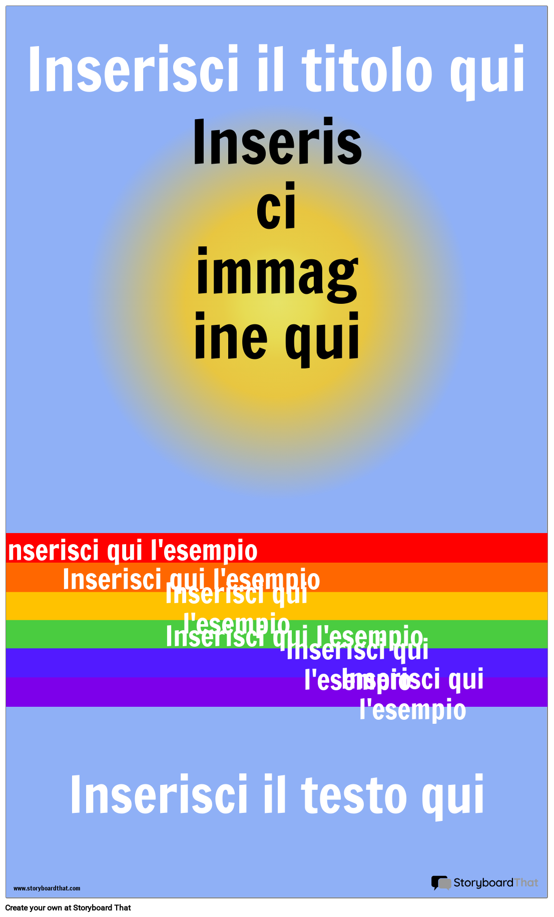 Poster di Visual Vocab Storyboard per it-examples