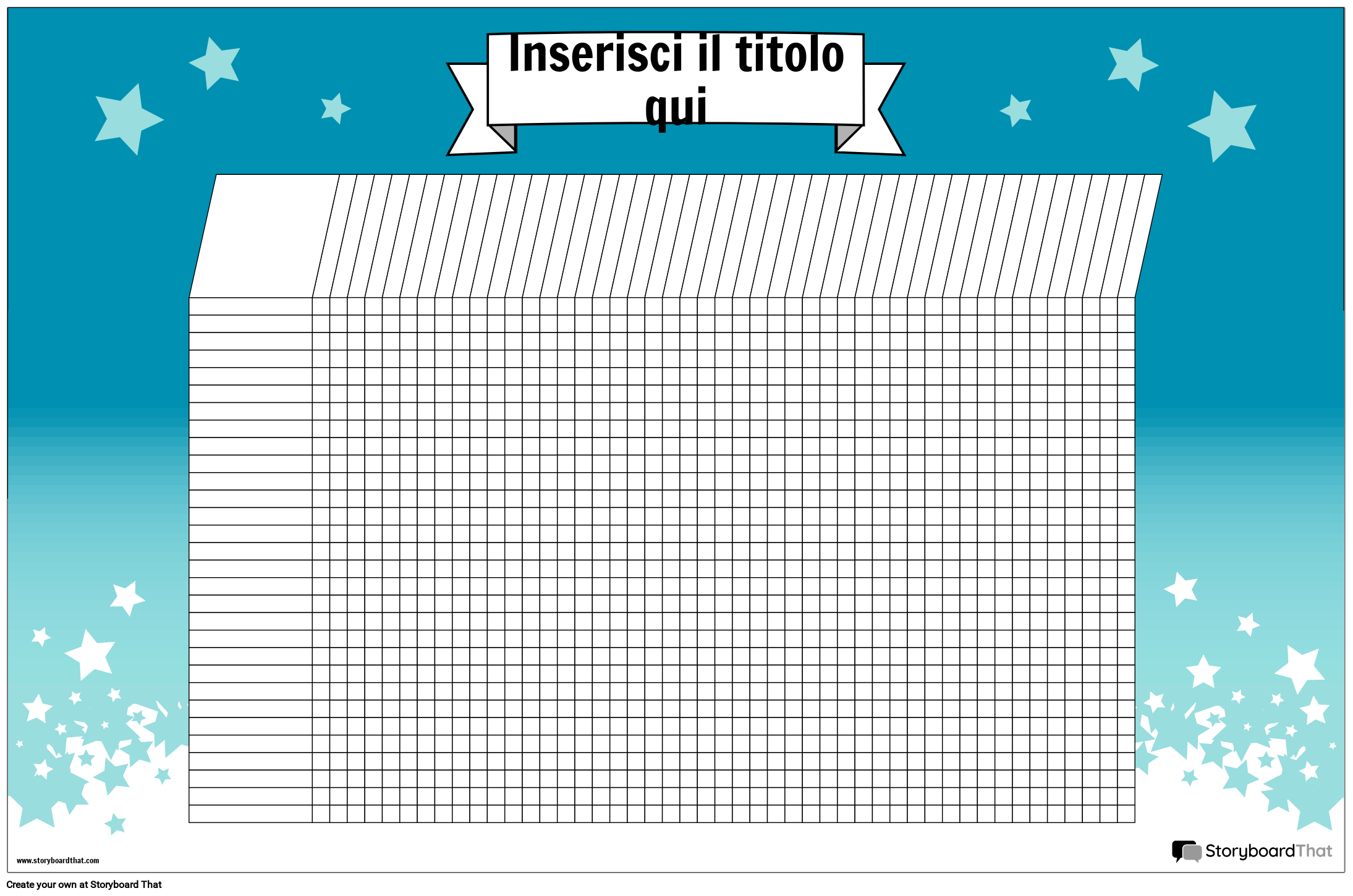 Student Chart Poster Horizontal Storyboard ידי it-examples