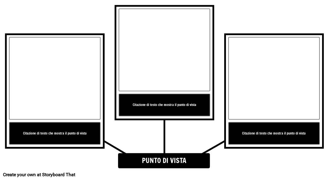 Template - Punto di Vista 3-5 Storyboard por it-examples