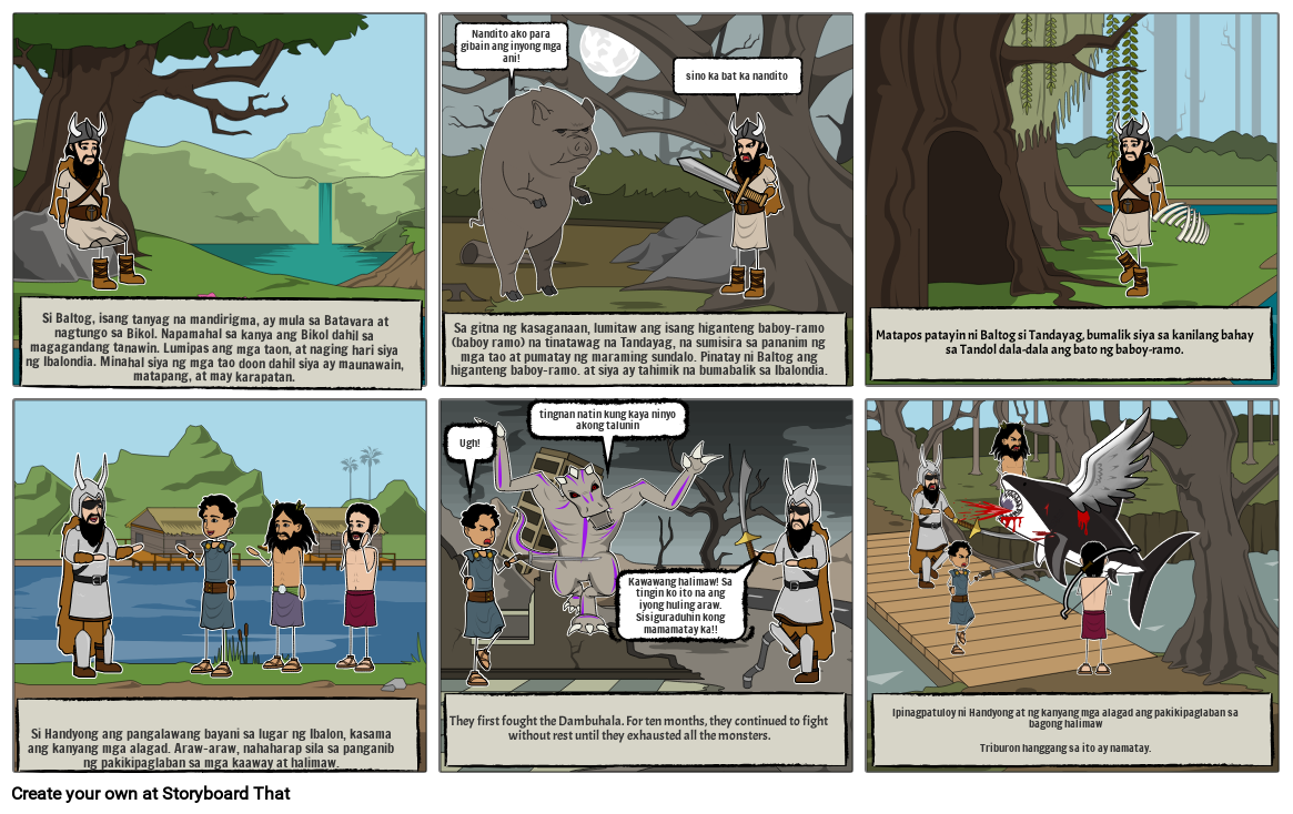 BALTOG Storyboard por ivancortez