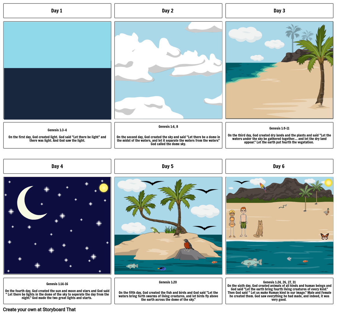Life and faith homework Storyboard por izzy08