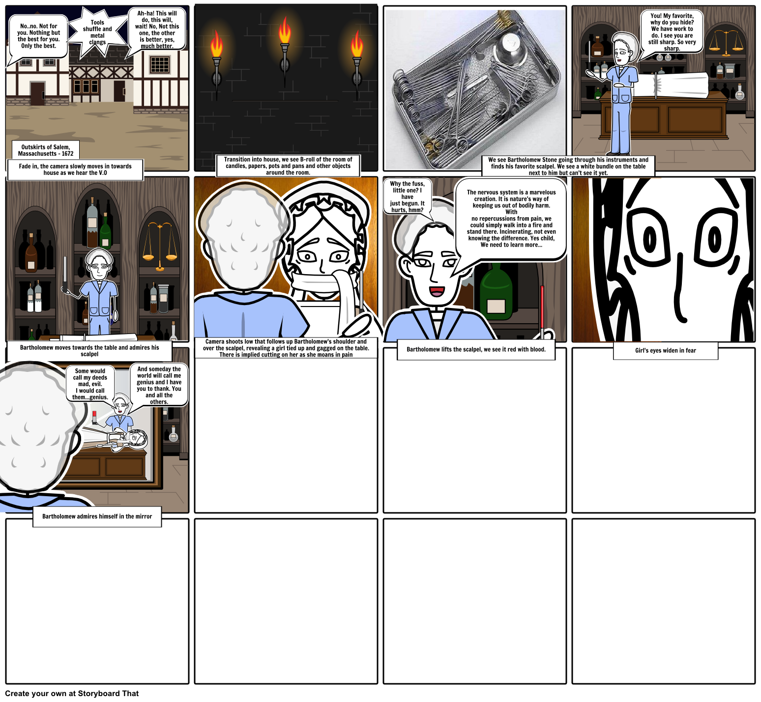 Soul Window Storyboard par izzy_91