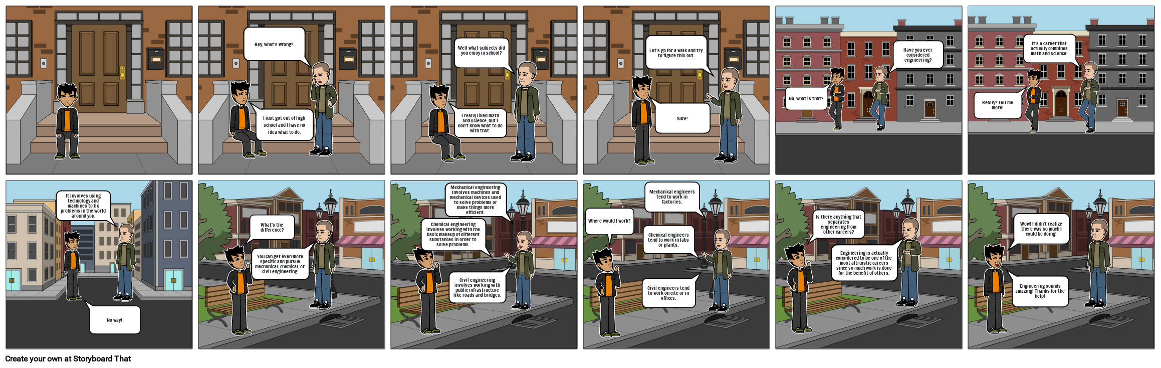 English- Engineering Career Storyboard por jacksoncummings