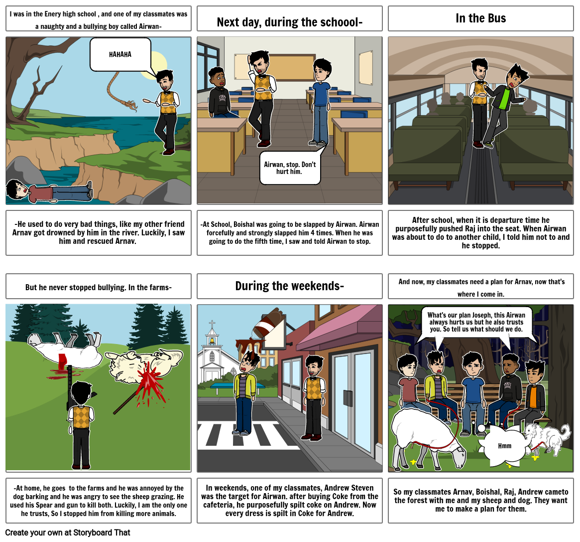 Turning into a new leaf 1 Storyboard by jaishnu08