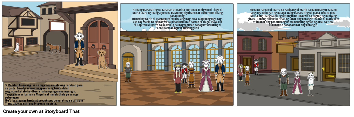 Noli Me Tangere - Kabanata 27 Storyboard por jane080121