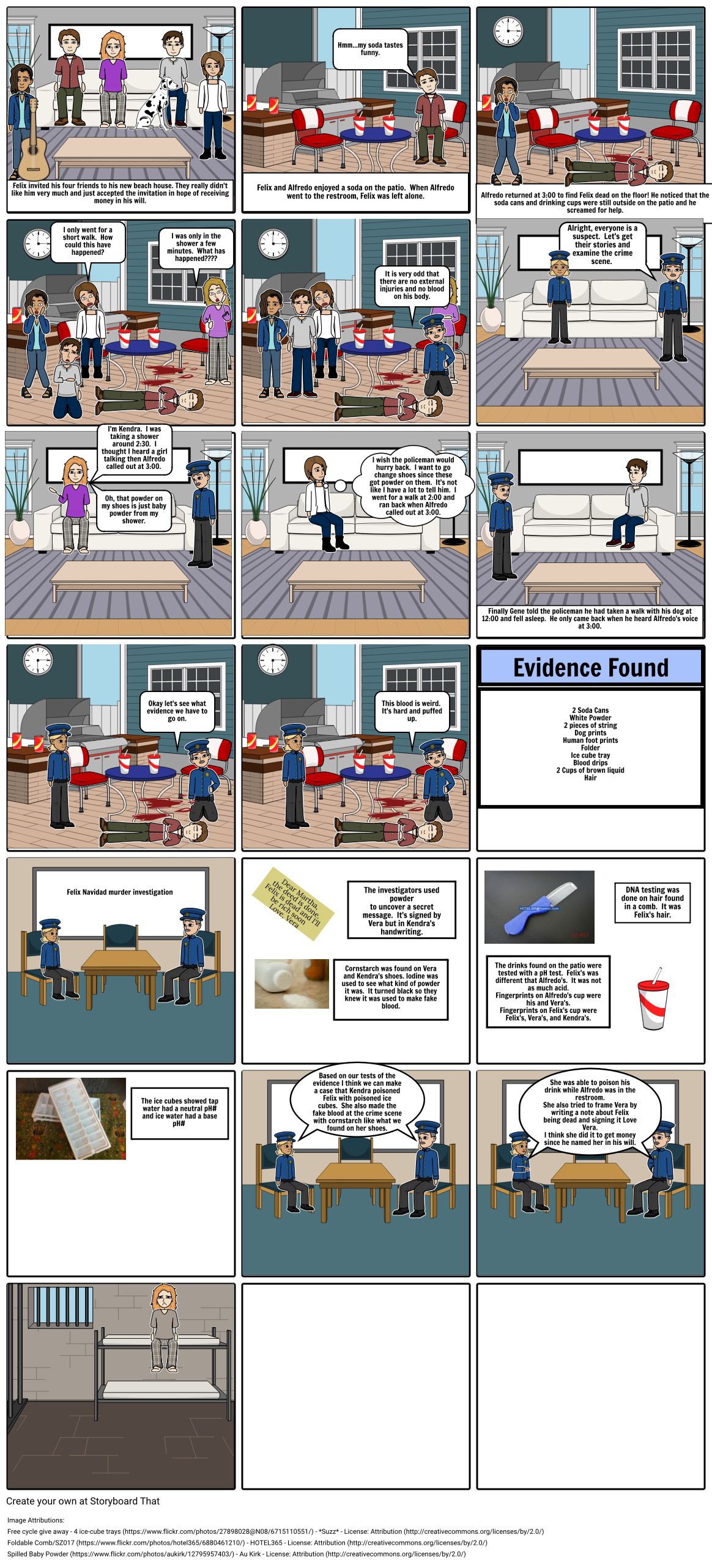 The Felix Mystery Project Storyboard by jcarbotte