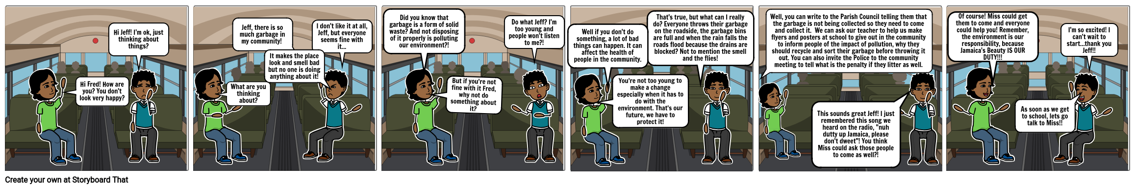 Protect Our Environment Storyboard par jchevannes