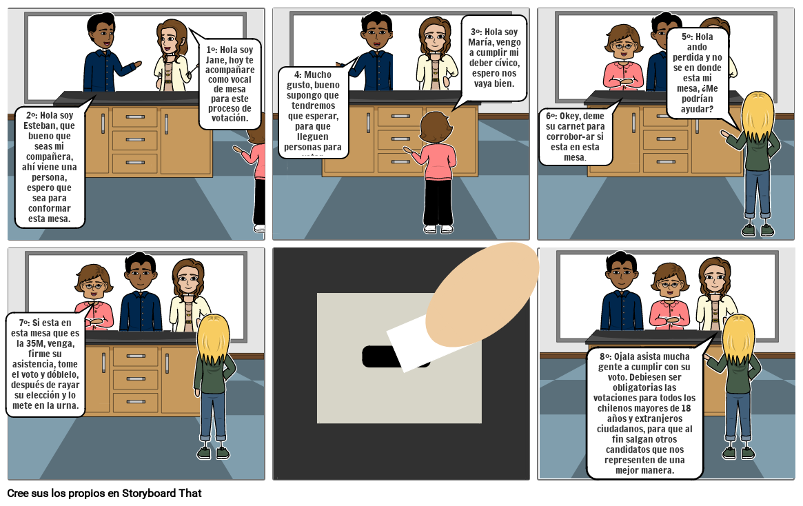 Elección Electoral Storyboard par jlora1021