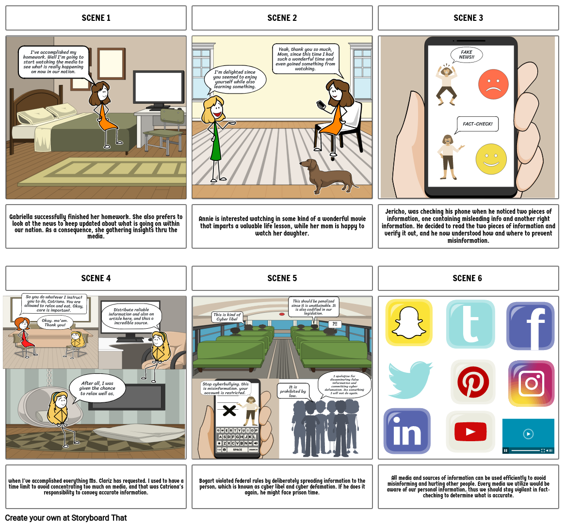 MIL COMICS STRIPS (PETA) Storyboard por joanna43665