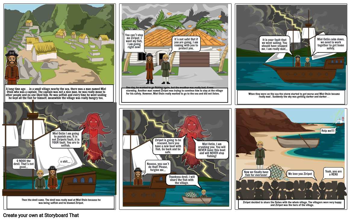 mixed story Storyboard por joellehuizer