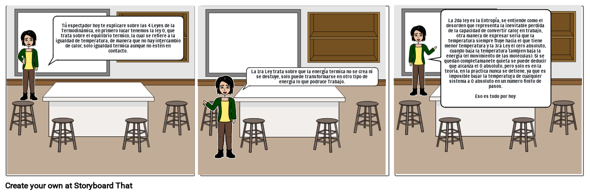 Las 4 Leyes De La Termodinámica Storyboard By Jonatan 192