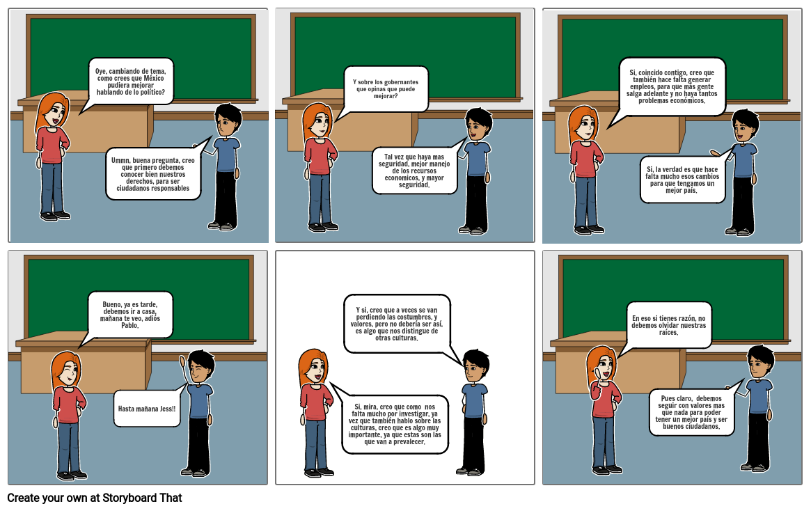 Comic sobre política económica y social en el México del 2021.