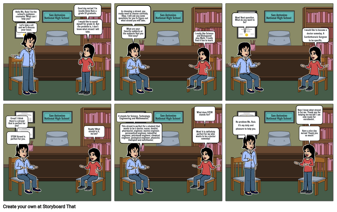 COMMUTATIVE STRATEGY COMIC STRIP Storyboard by joselle82196
