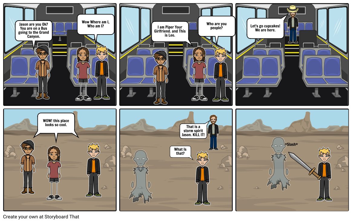 THE Lost Hero Chapter 1 2 Storyboard By Josephjones81457 the-lost-hero-chapter-1-2-storyboard-by-josephjones81457