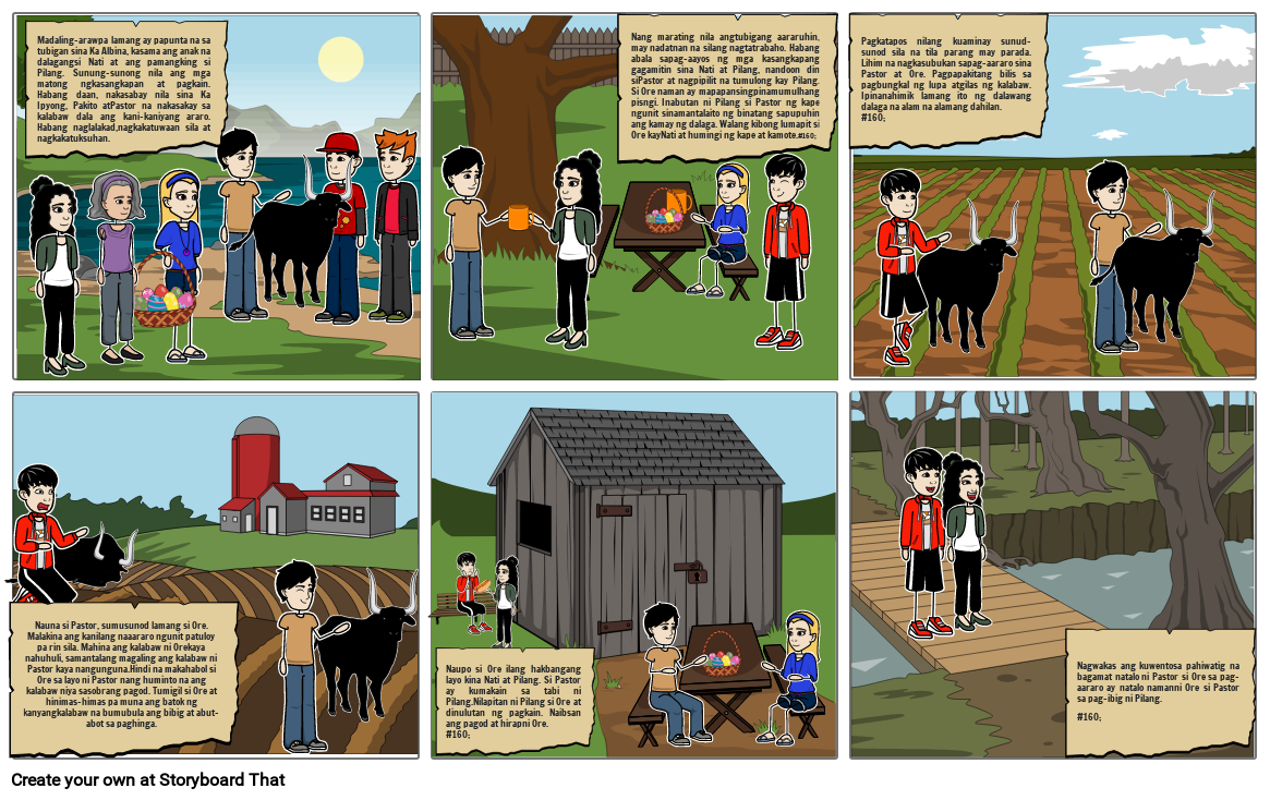 Suyuan sa Tubigan Storyboard by joyce93632