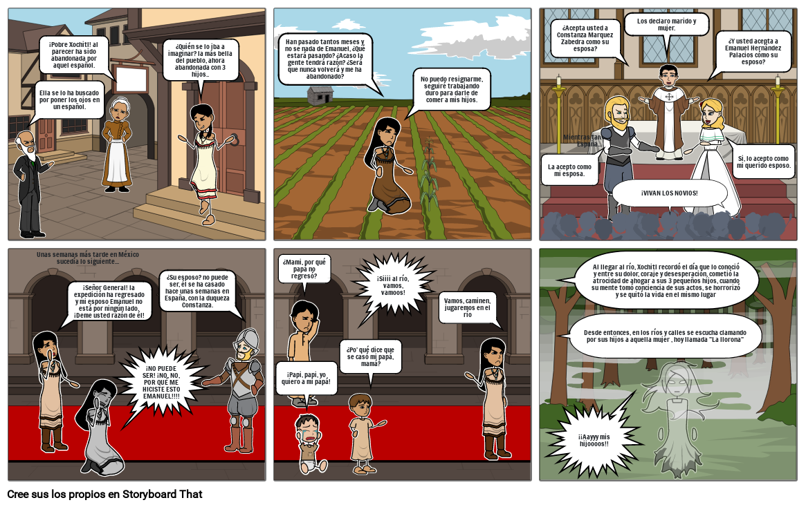 LA LLORONA PT. 2 Storyboard by juan24702