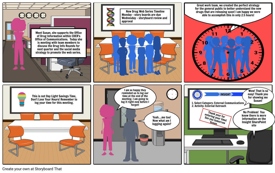 OCOMM Meeting Input Storyboard por kajordan1979