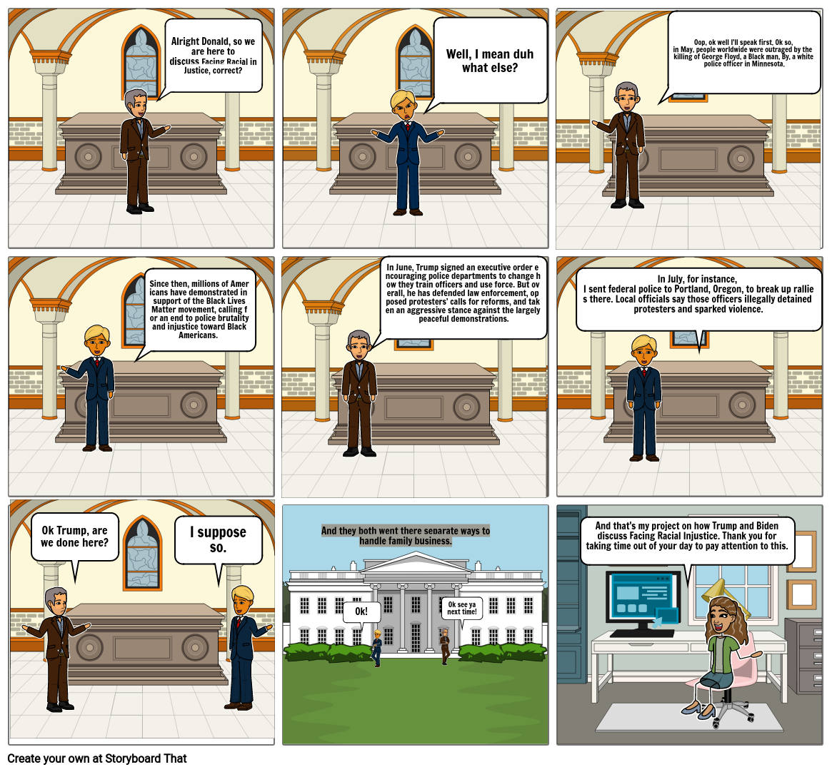 All about Facing Racial Justice: By Kamari Baymon