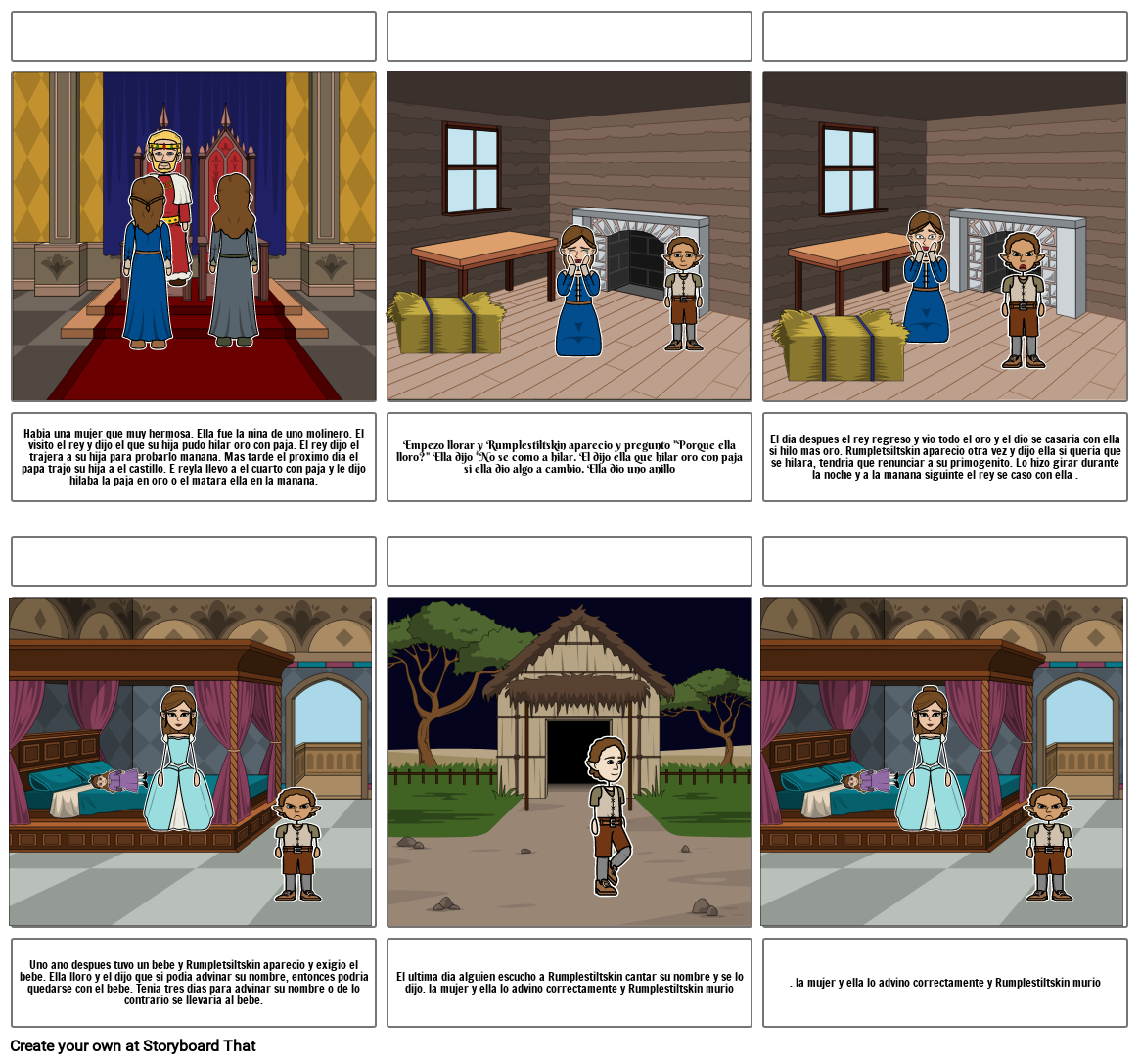 Rumplestiltskin Storyboard por karacrispell32