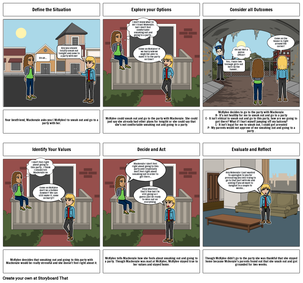 Health DECIDE Project Storyboard by karina_jenkins