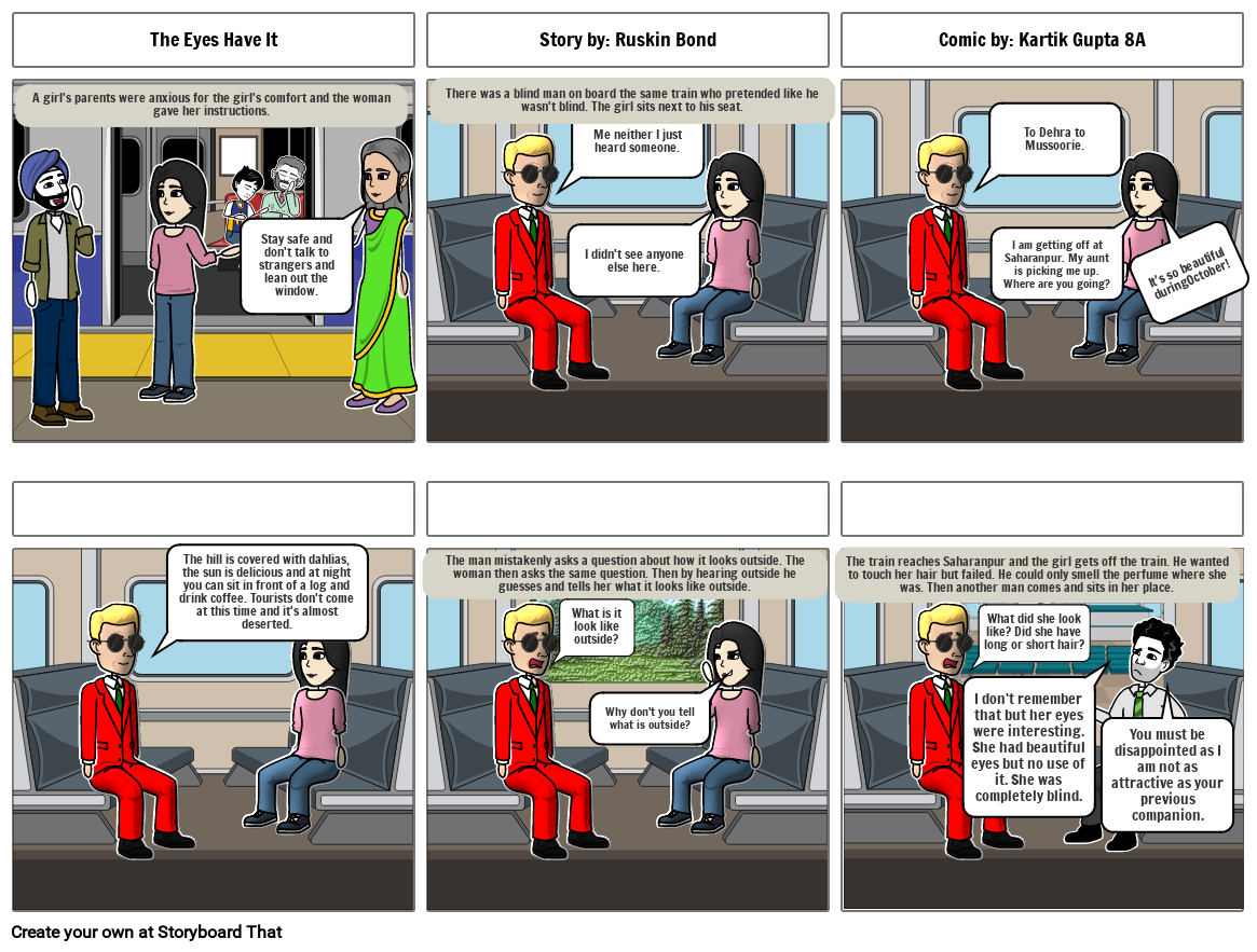 The eyes have it Storyboard por kartik44839