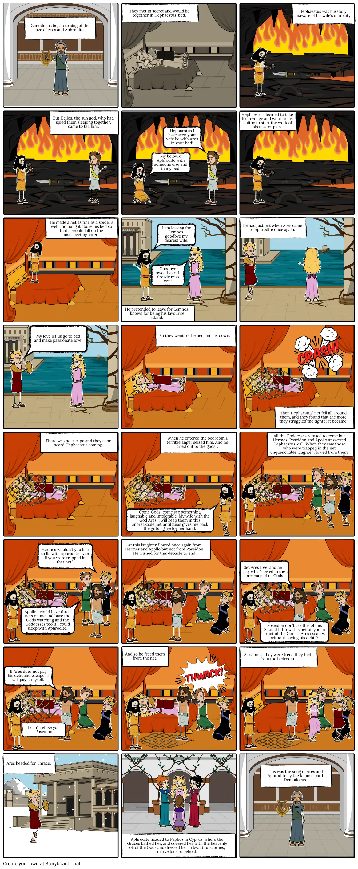 The Odyssey Storyboard Por Katy228 The Odyssey Storyboard Por Katy228