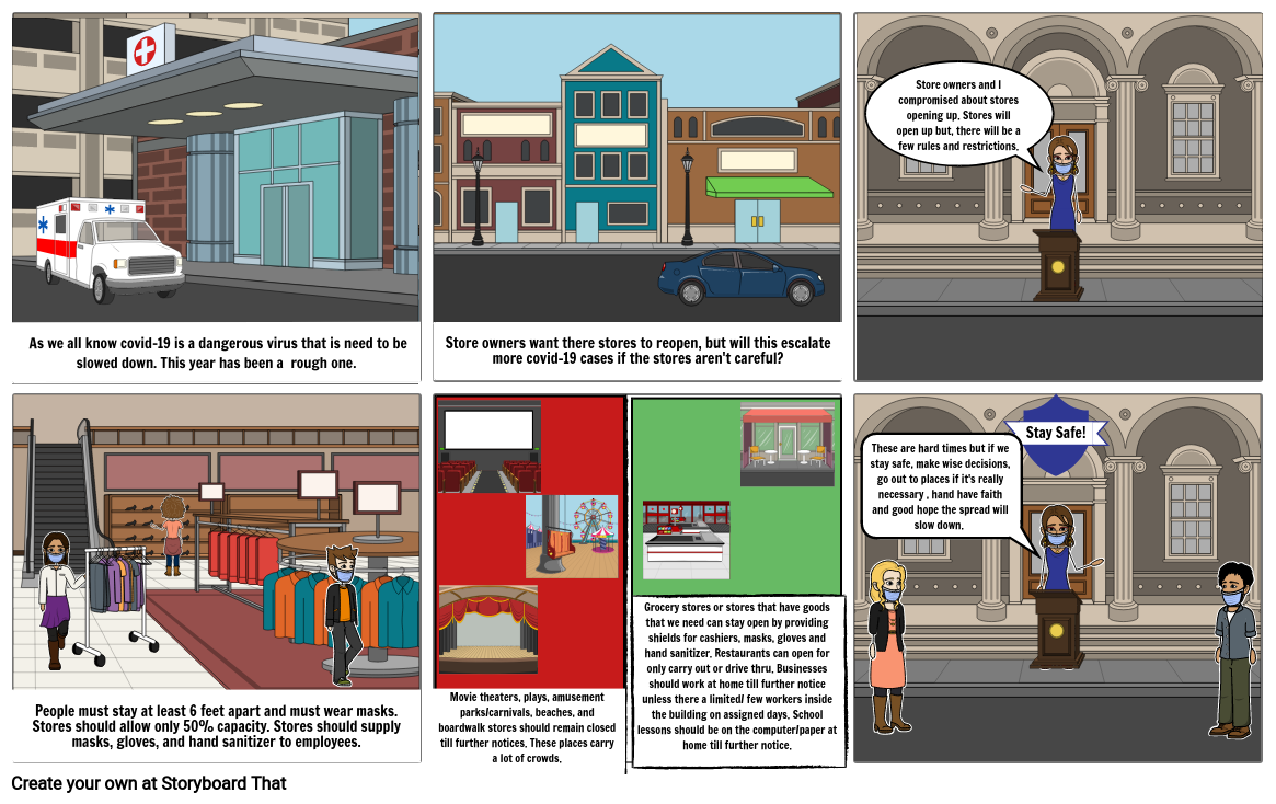 Conflict Resolution Comic Storyboard by kaylaoteyza