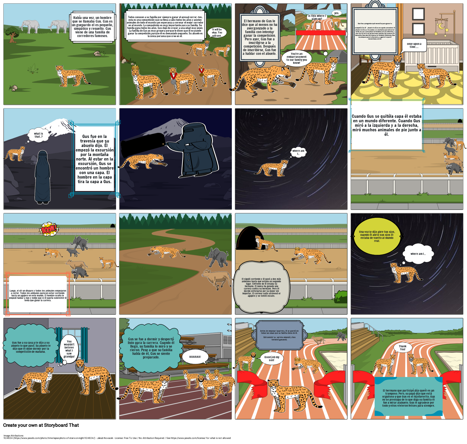 Spanish Storyboard par kb43