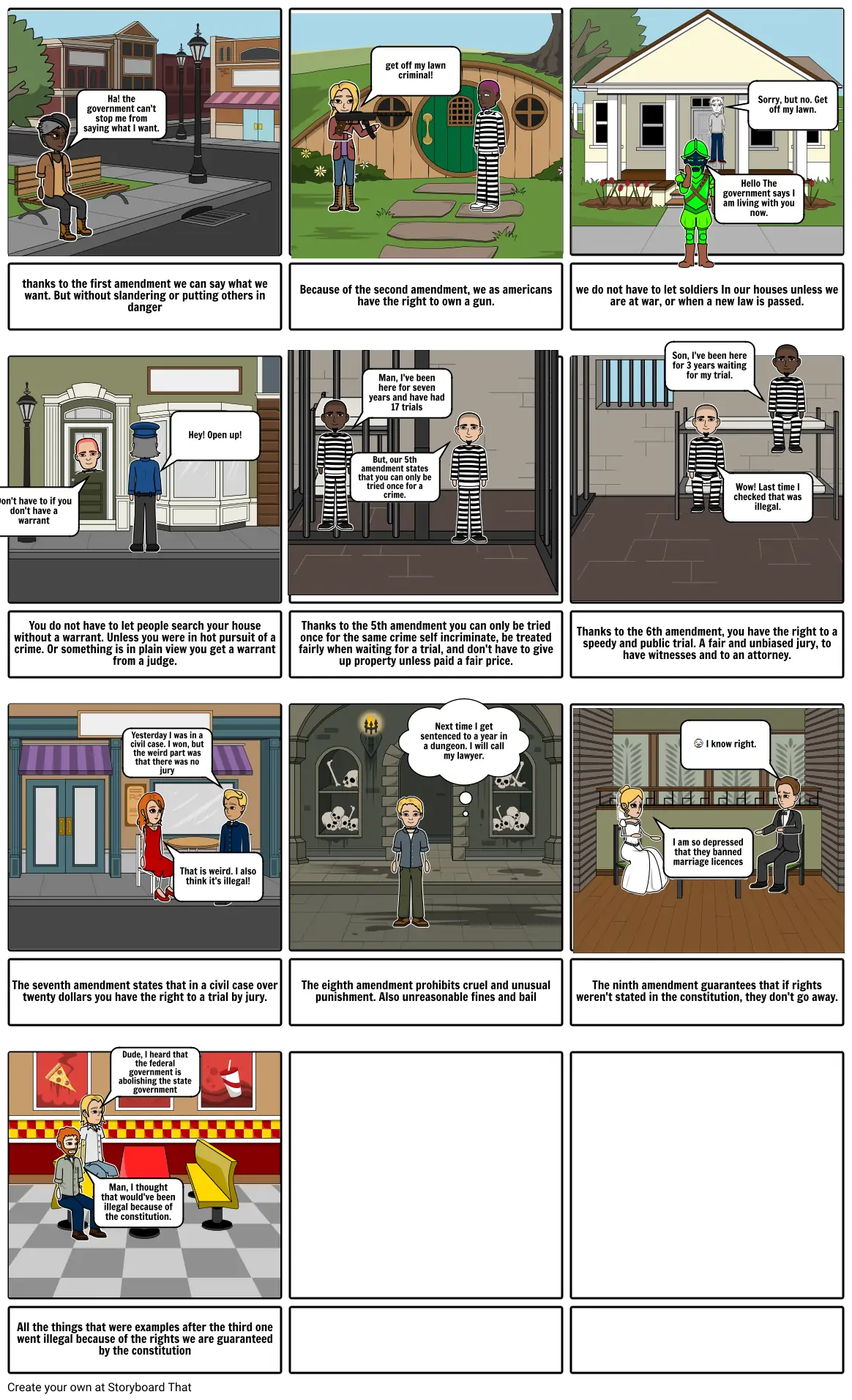 amendments Storyboard par kcrawford18