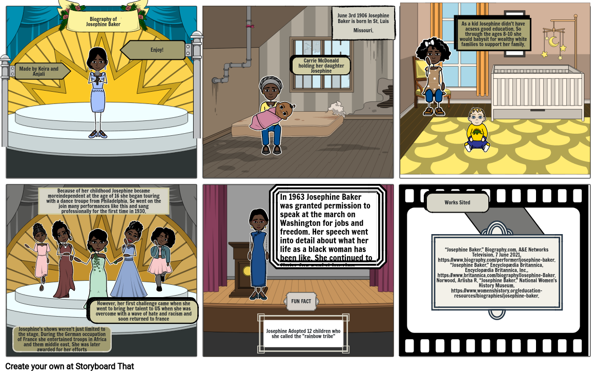 BHM Project Storyboard por keiraandanjali