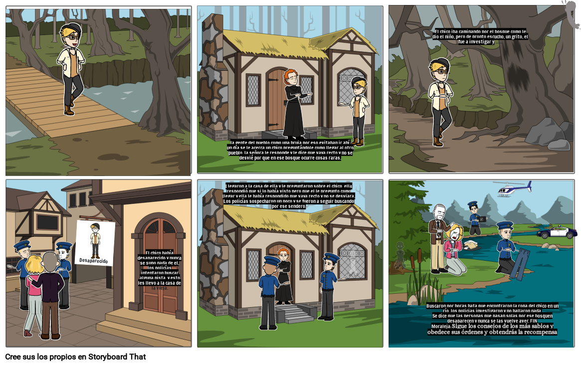 Cuento Storyboard by khrystel_5