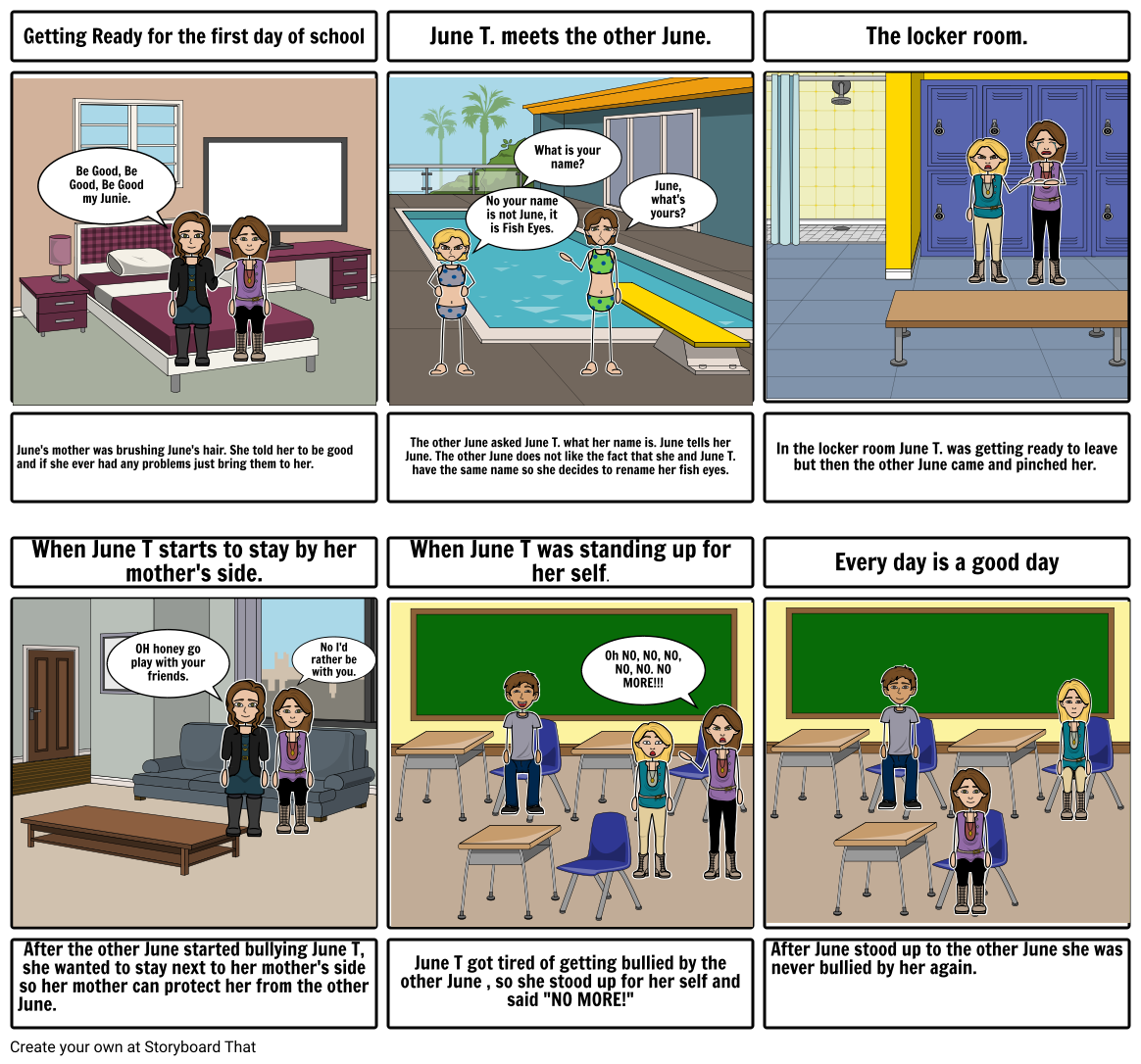 Tuesday Of The Other June Storyboard por kitkat887