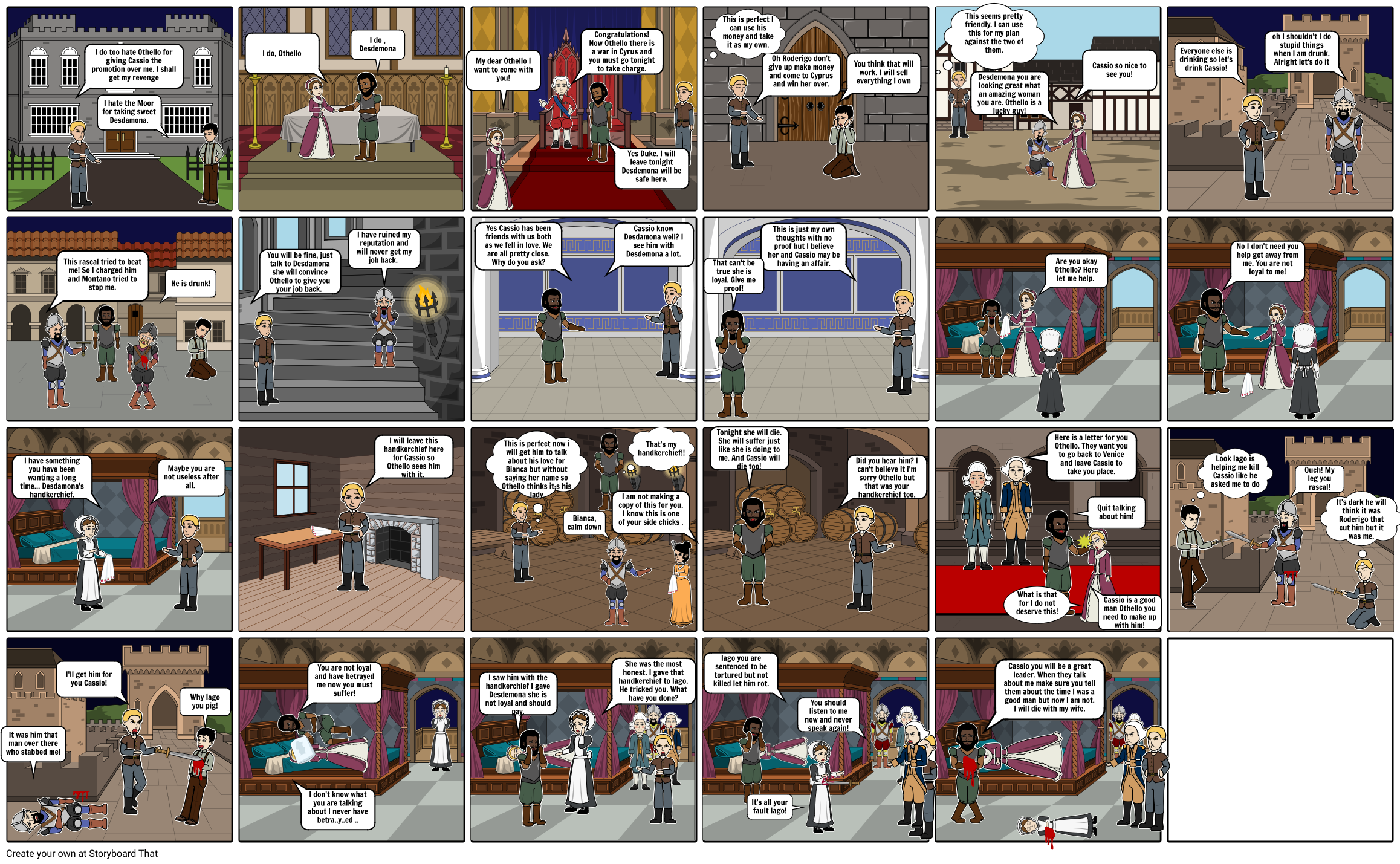 othello Storyboard por kklantz