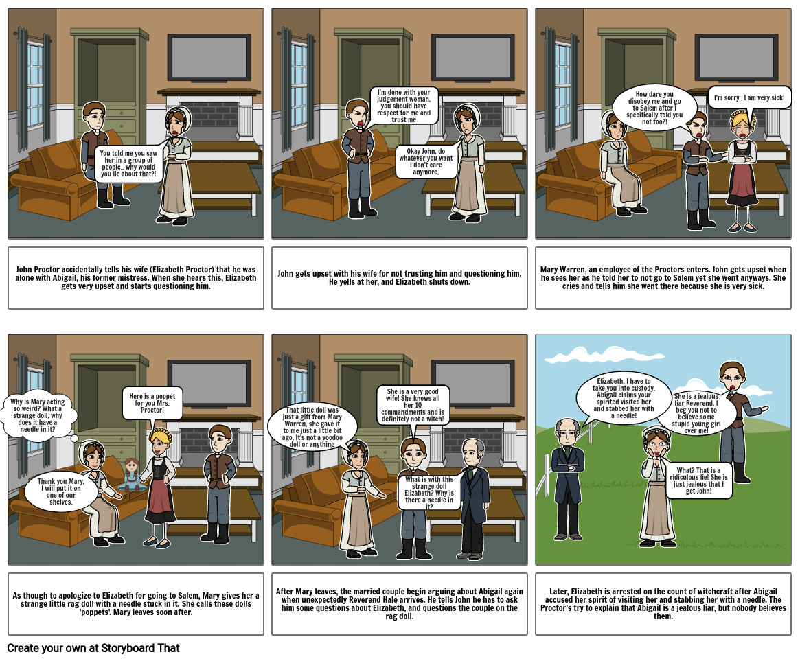 Crucible Act 2 Storyboard por km64343