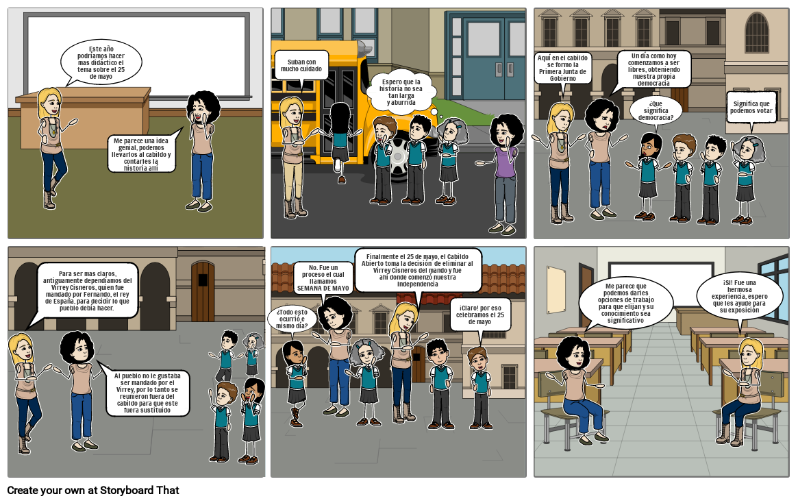 COPIA 25 DE MAYO Storyboard By Knd