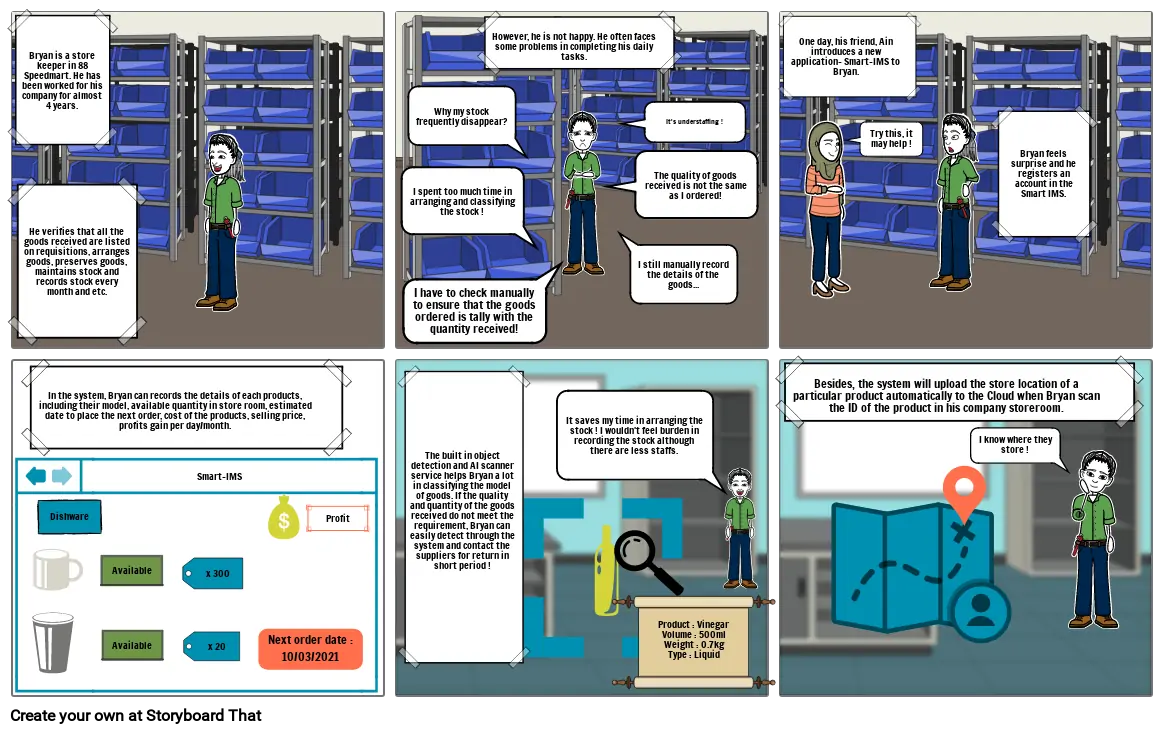 Smart inventory management system Storyboard by krish-5 Smart inventory management system Storyboard by krish-5