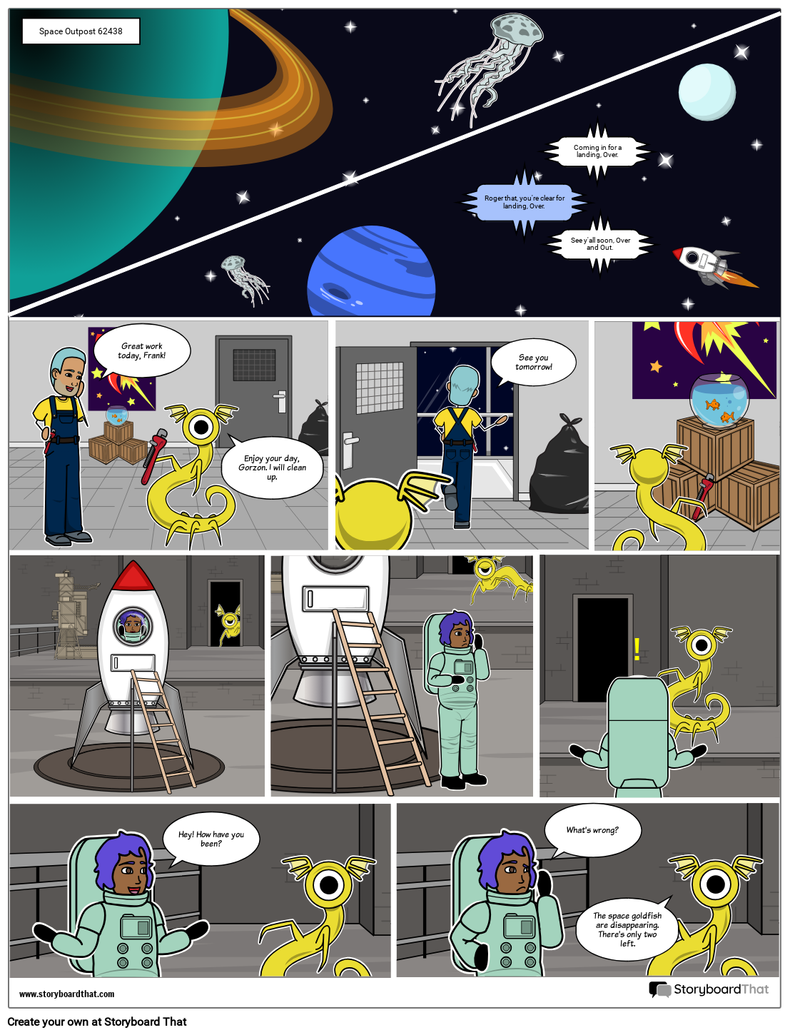 Graphic Novel Project Storyboard par kristen