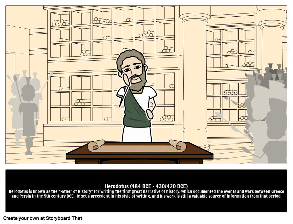 Heródoto, Historiador Griego | Padre de la Historia