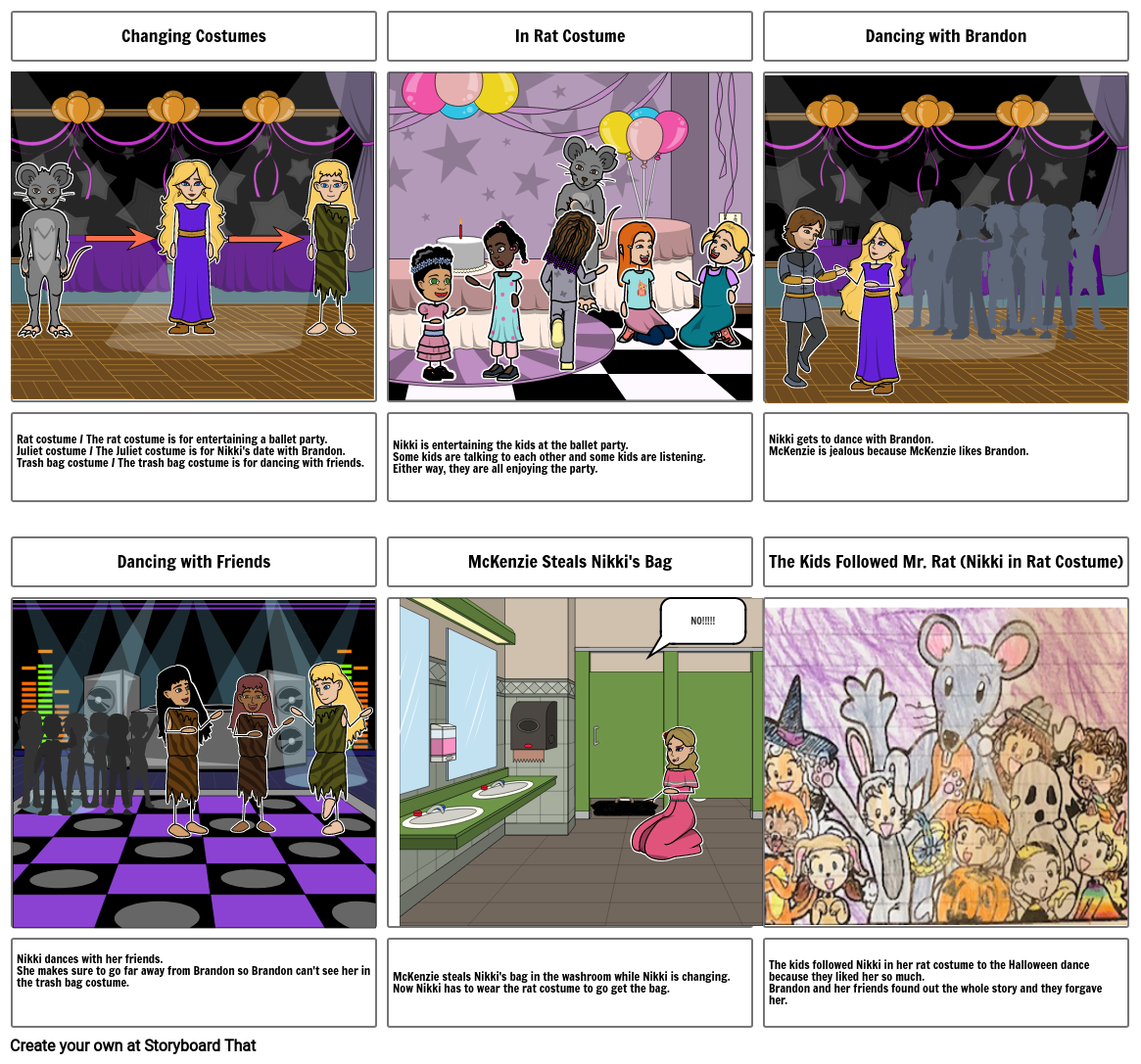 Dork Diaries Storyboard Przez kristenfancher