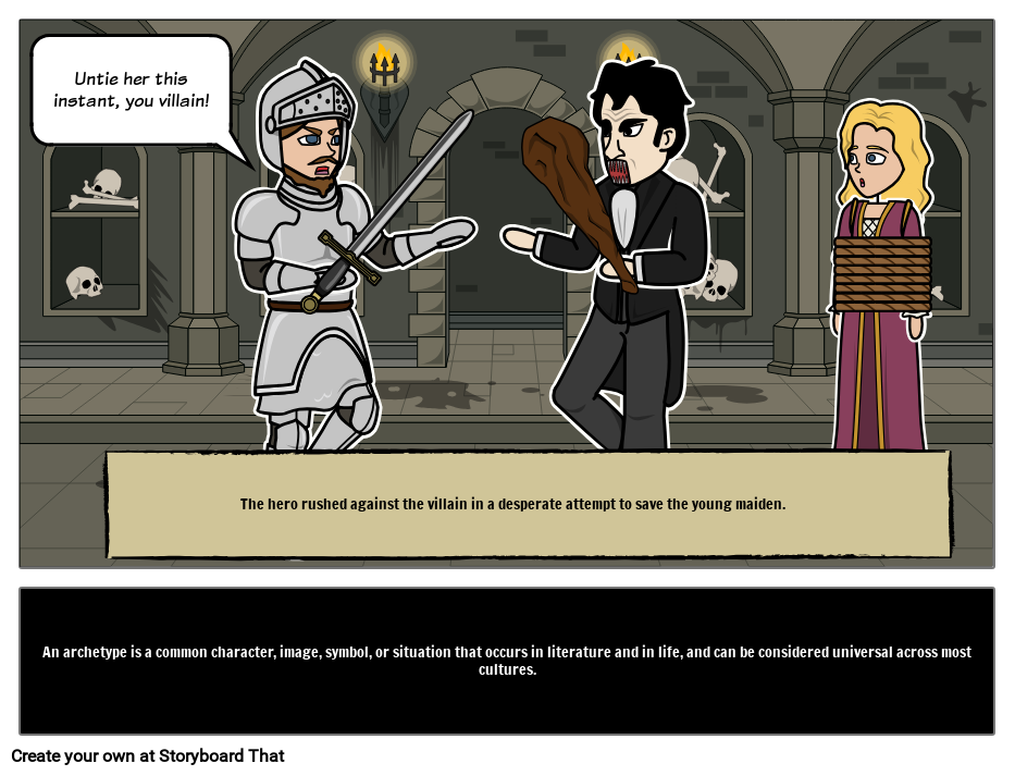 Archetype Storyboard por kristy-littlehale Archetype Storyboard por kristy-littlehale