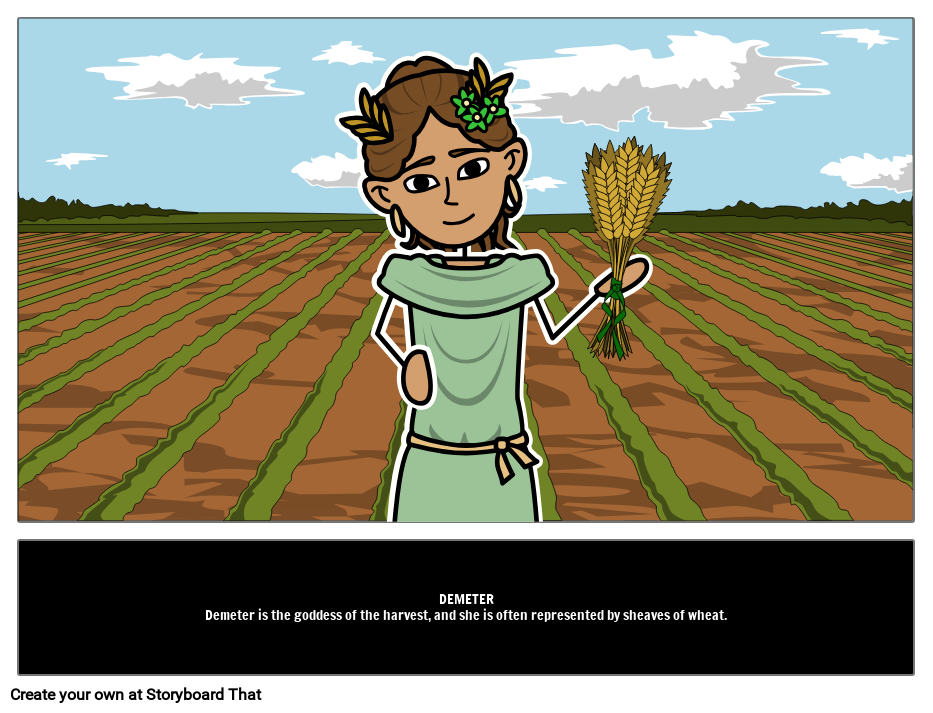 Demeter Goddess of Harvest | Greek Gods and Goddesses