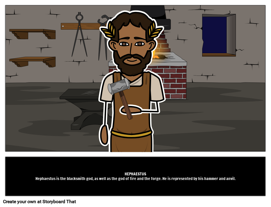 Hephaestus Greek God of Fire and Forge | Olympian Gods