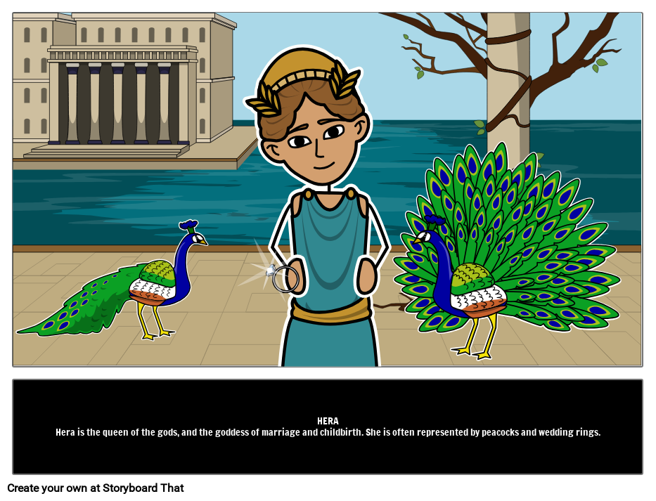 Hera Diosa Griega de la Mujer, Matrimonio y Parto | 12 Olímpicos
