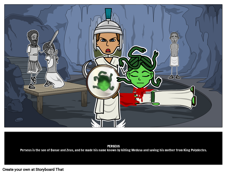 Greek Heroes | Perseus | Perseus and Medusa Myth