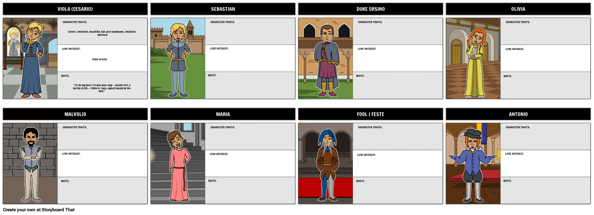 Twelfth Night Summary